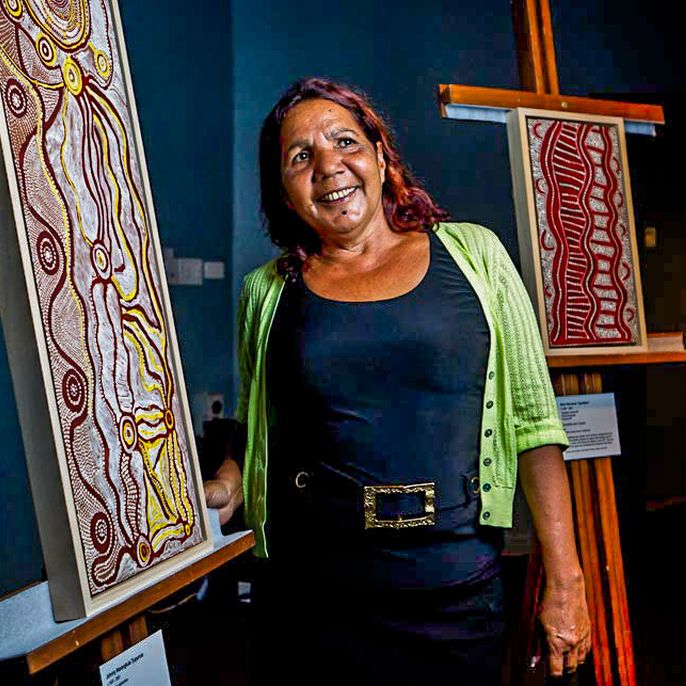 Alison Nampitjinpa Anderson – RED DESERT DREAMINGS